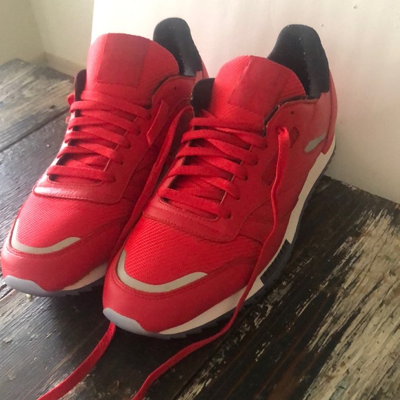 Reebok | Shoes | Reebok Classic Mens 4 Red | Poshmark